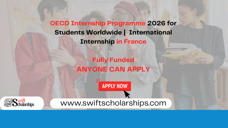 OECD Internship Programme 2026 for Students Worldwide - swiftscholarships