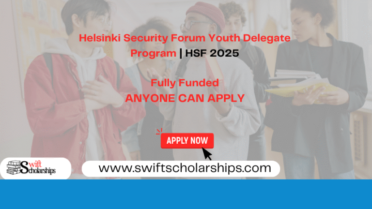 Fully Funded Helsinki Security Forum Youth Delegate Program - swiftscholarships